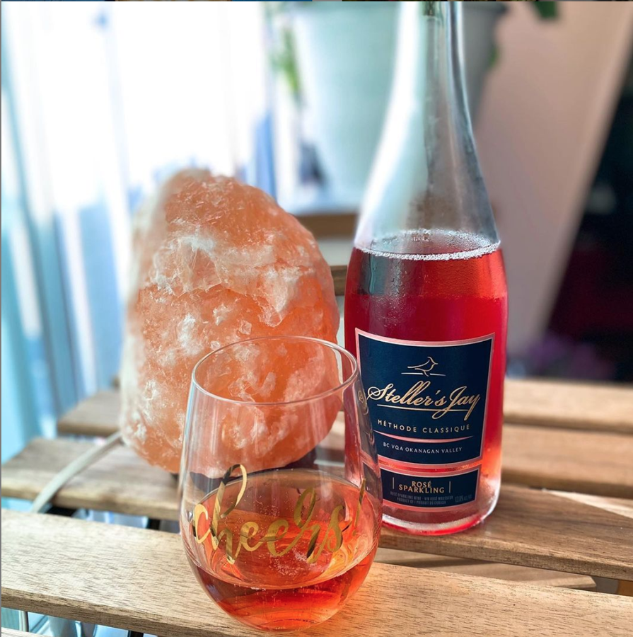 Steller’s Jay Sparkling Rose - gastrofork | Vancouver food and travel blog